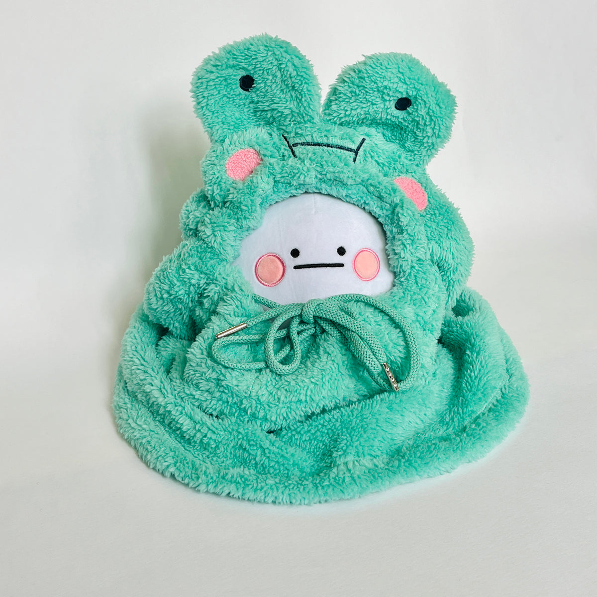 PREORDER Frog hood (forest green) – Yoyo The Ricecorpse